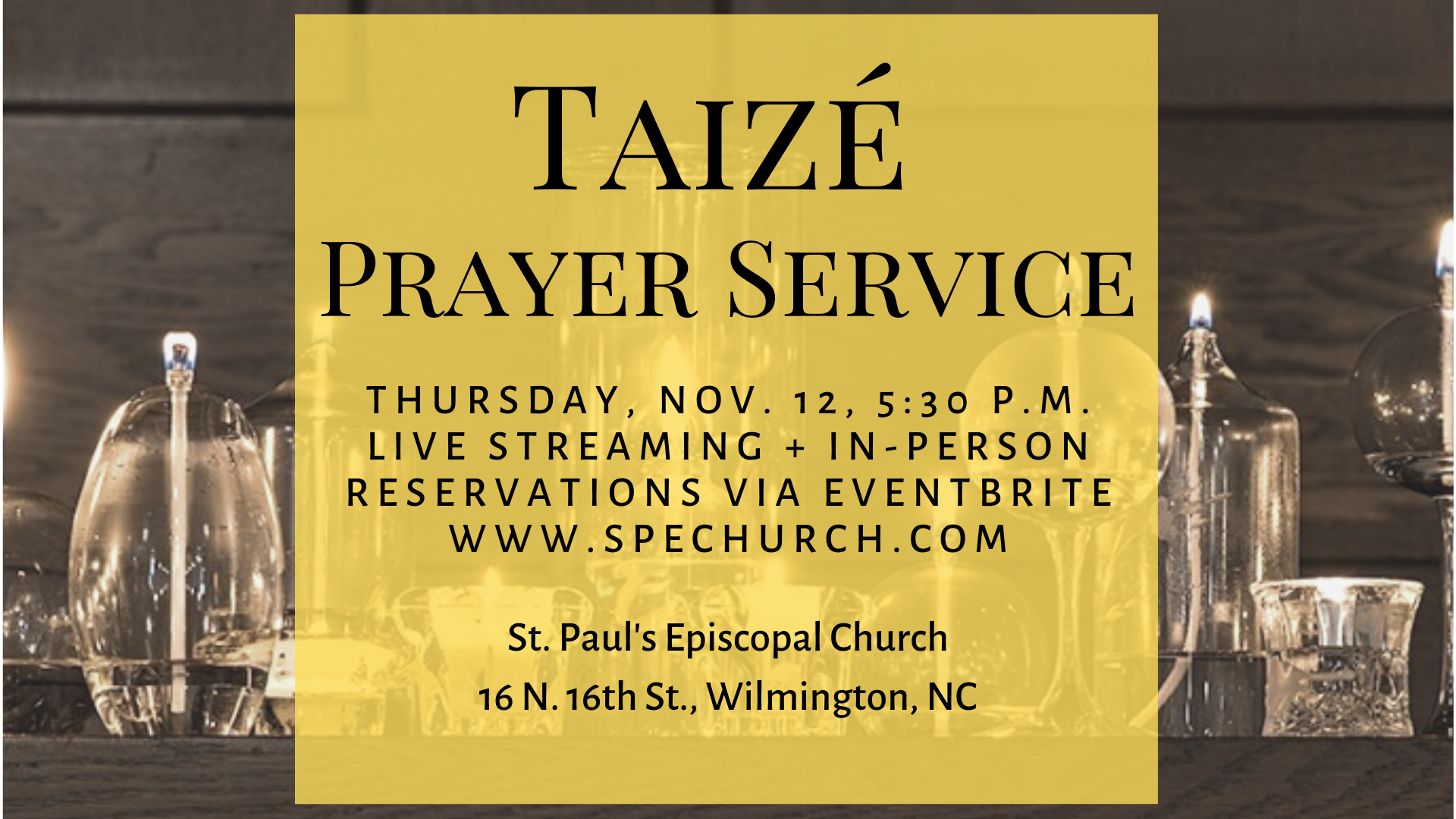 Featured Events | St. Paul's Episcopal Church